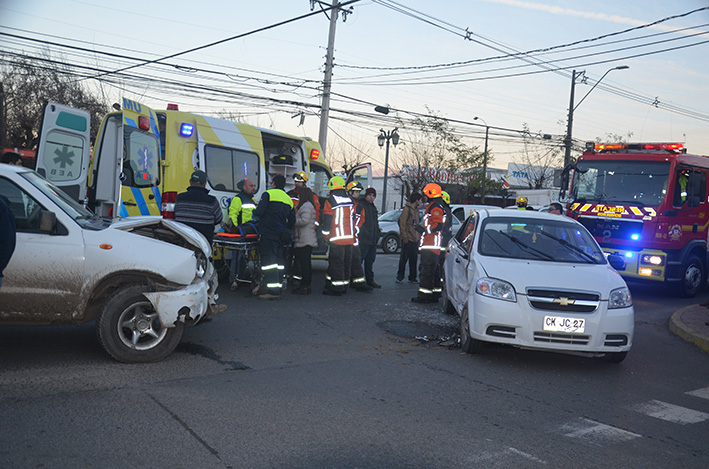 Tres Lesionados En Accidente De Tránsito