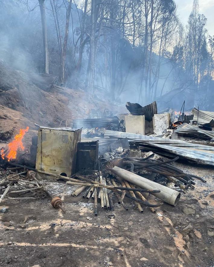 75 Viviendas Destruidas Por Incendios Forestales En O´higgins